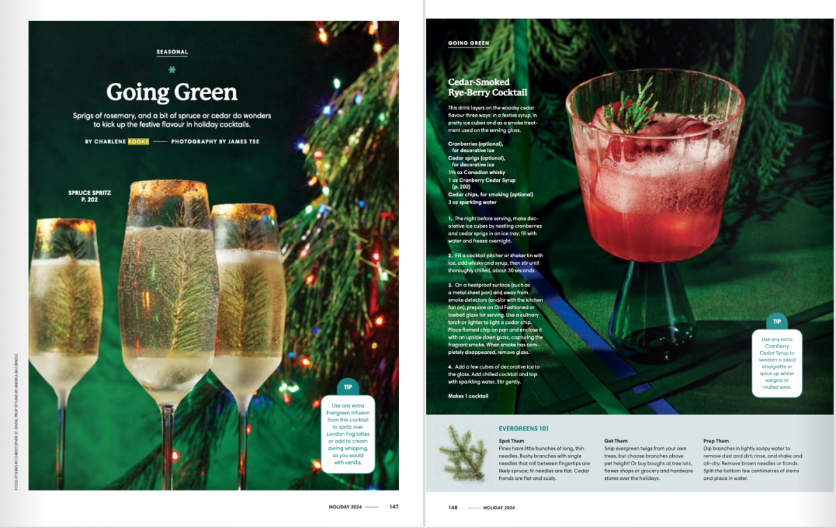 Evergreen Cocktails – Distill.